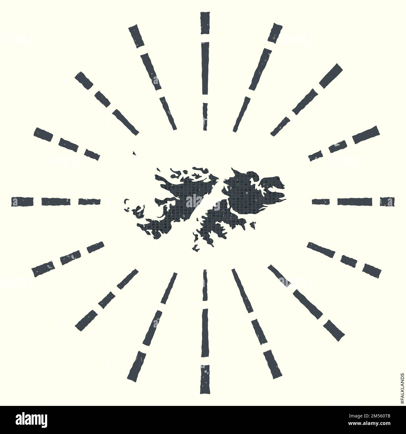 Falklands islands map hi-res stock photography and images - Alamy