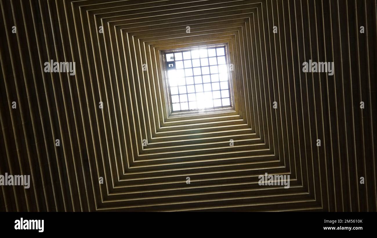 Architecture design interior skylight Stock Photo - Alamy