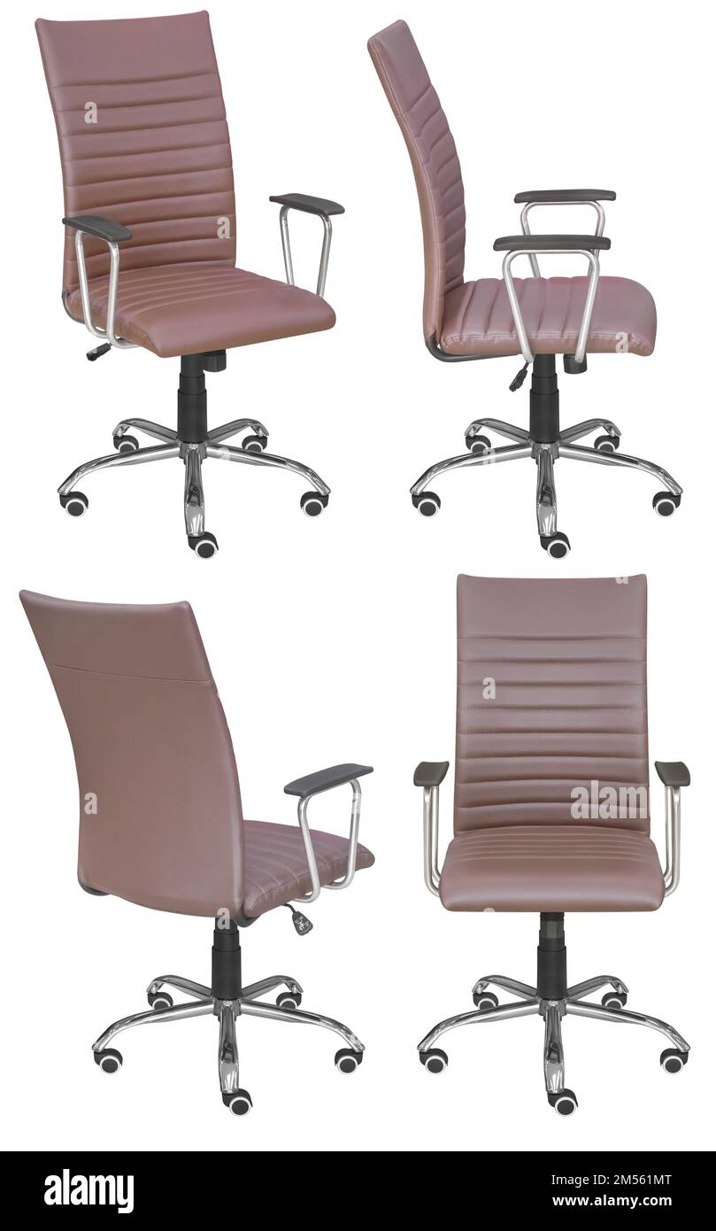 Office computer chair. Isolated from the background. View from ...