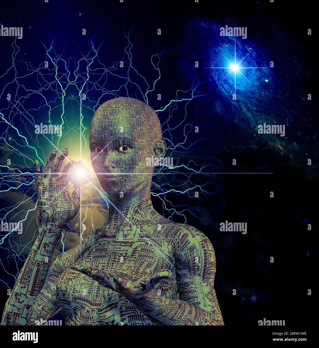 Alien droid hi-res stock photography and images - Alamy