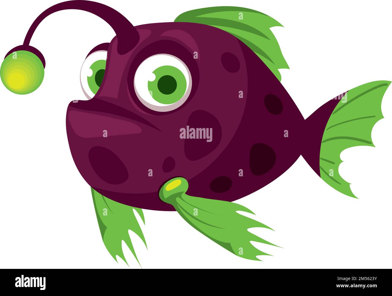 abyssal anglerfish icon Stock Vector Image & Art - Alamy