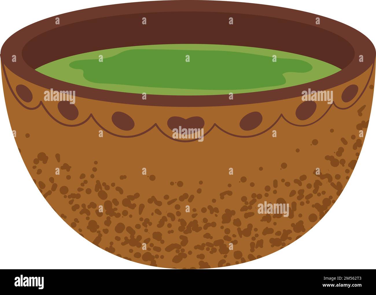 Fresh antioxidant drink bowl Stock Vector Images - Alamy