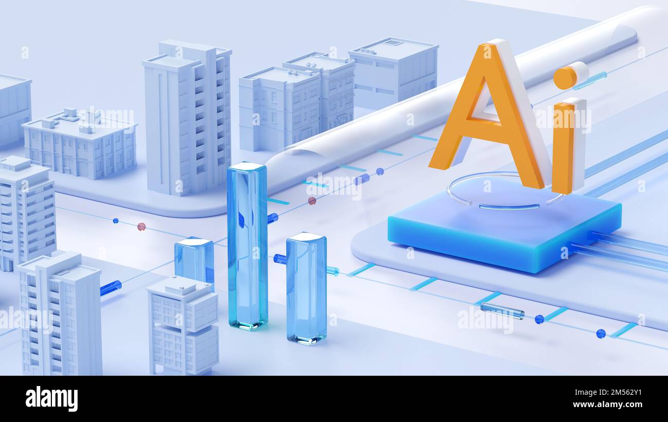 3d building simulation hi-res stock photography and images - Alamy