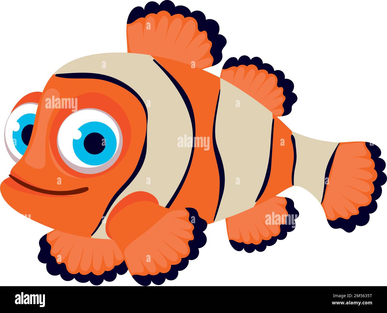 clownfish icon isolated Stock Vector Image & Art - Alamy