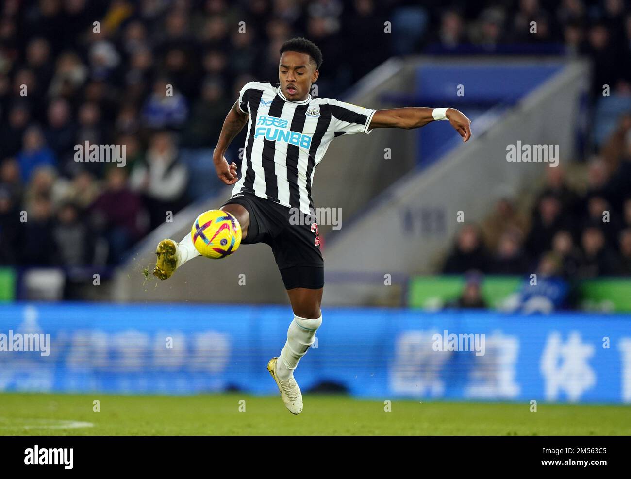 Newcastle United's Joe Willock during the Premier League match at the ...