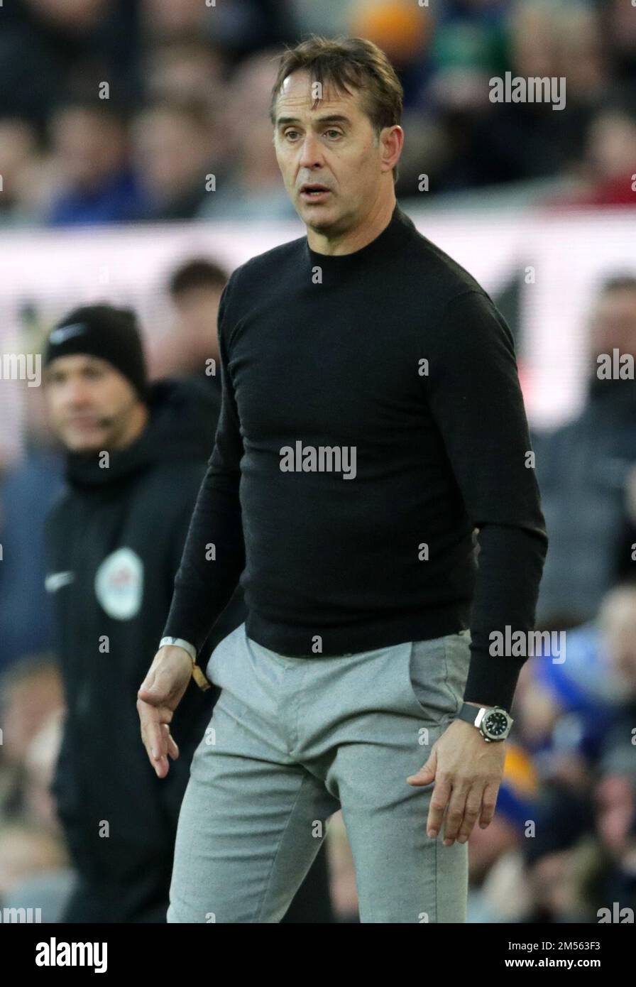 Goodison Park, Liverpool, UK. 26th Dec, 2022. Premier League Football ...