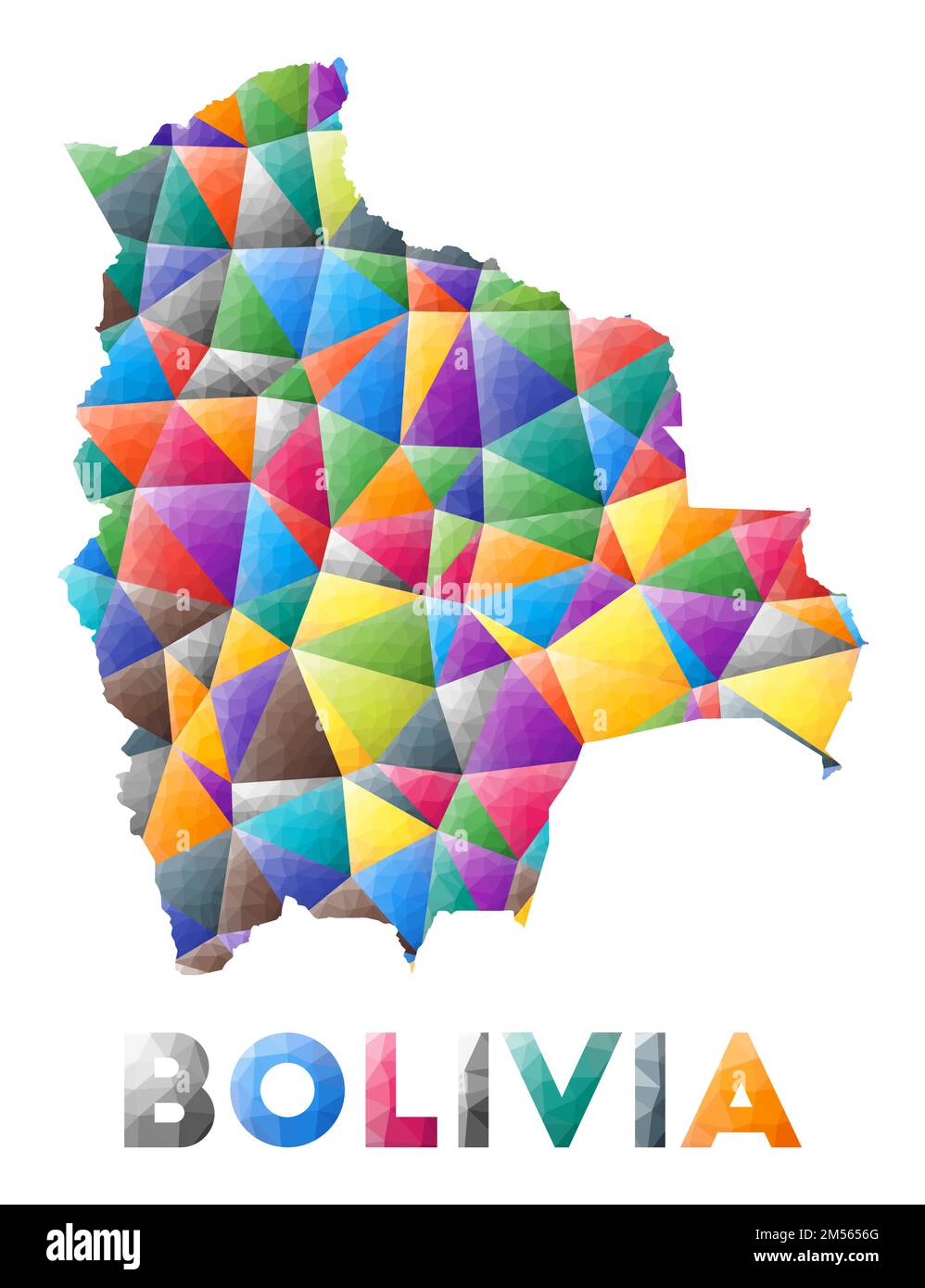 Bolivia country map hi-res stock photography and images - Alamy
