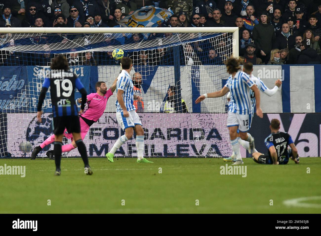 Paolo Mazza stadium, Ferrara, Italy, December 26, 2022, Giuseppe ...