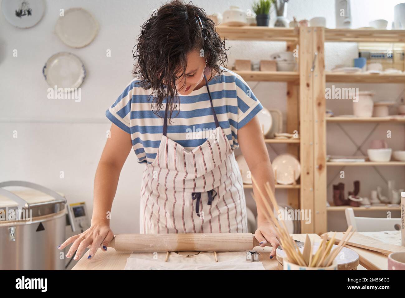 Clay Slab Art Basketball Court