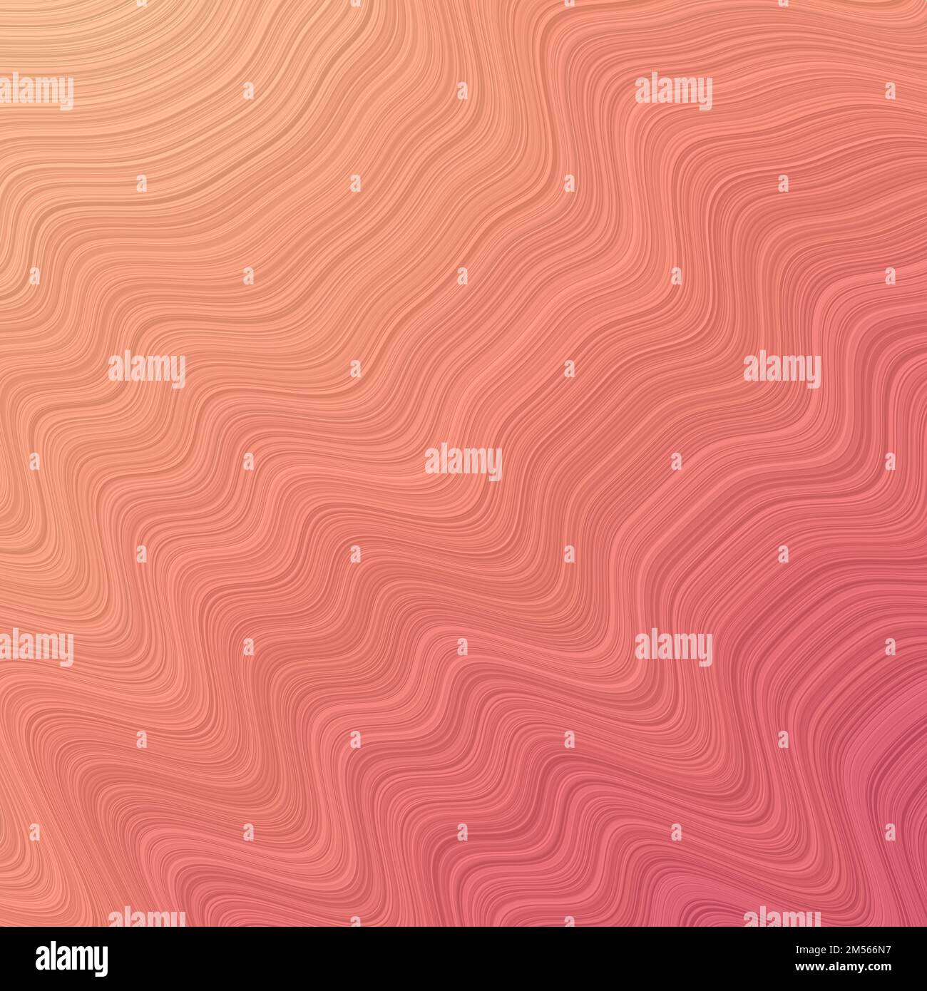 Abstract waves banner. Appealing background in orange and pink colors ...