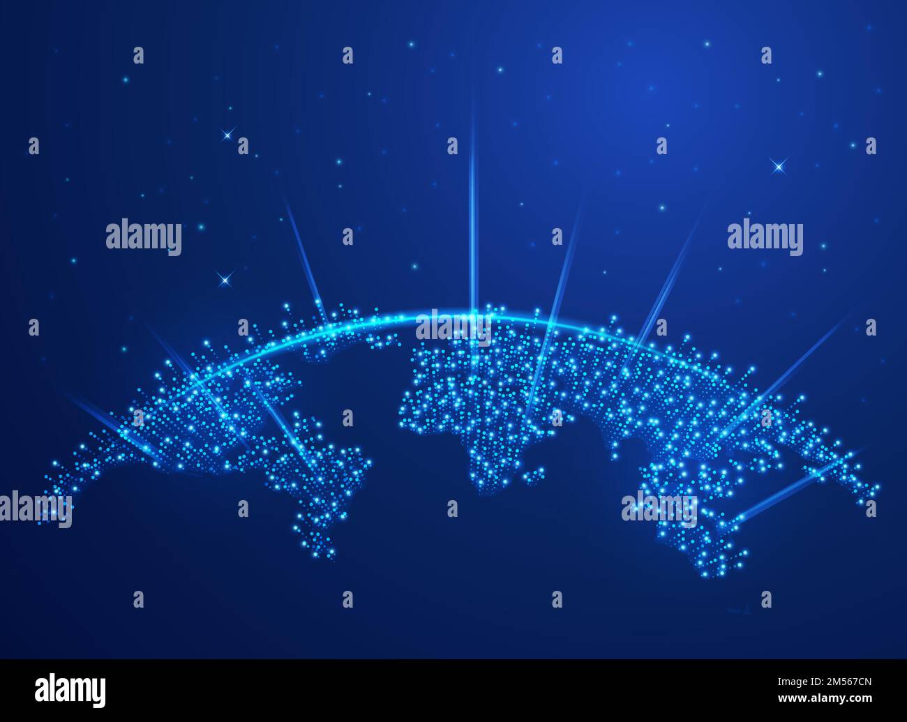 Globalization big data Stock Vector Images - Alamy