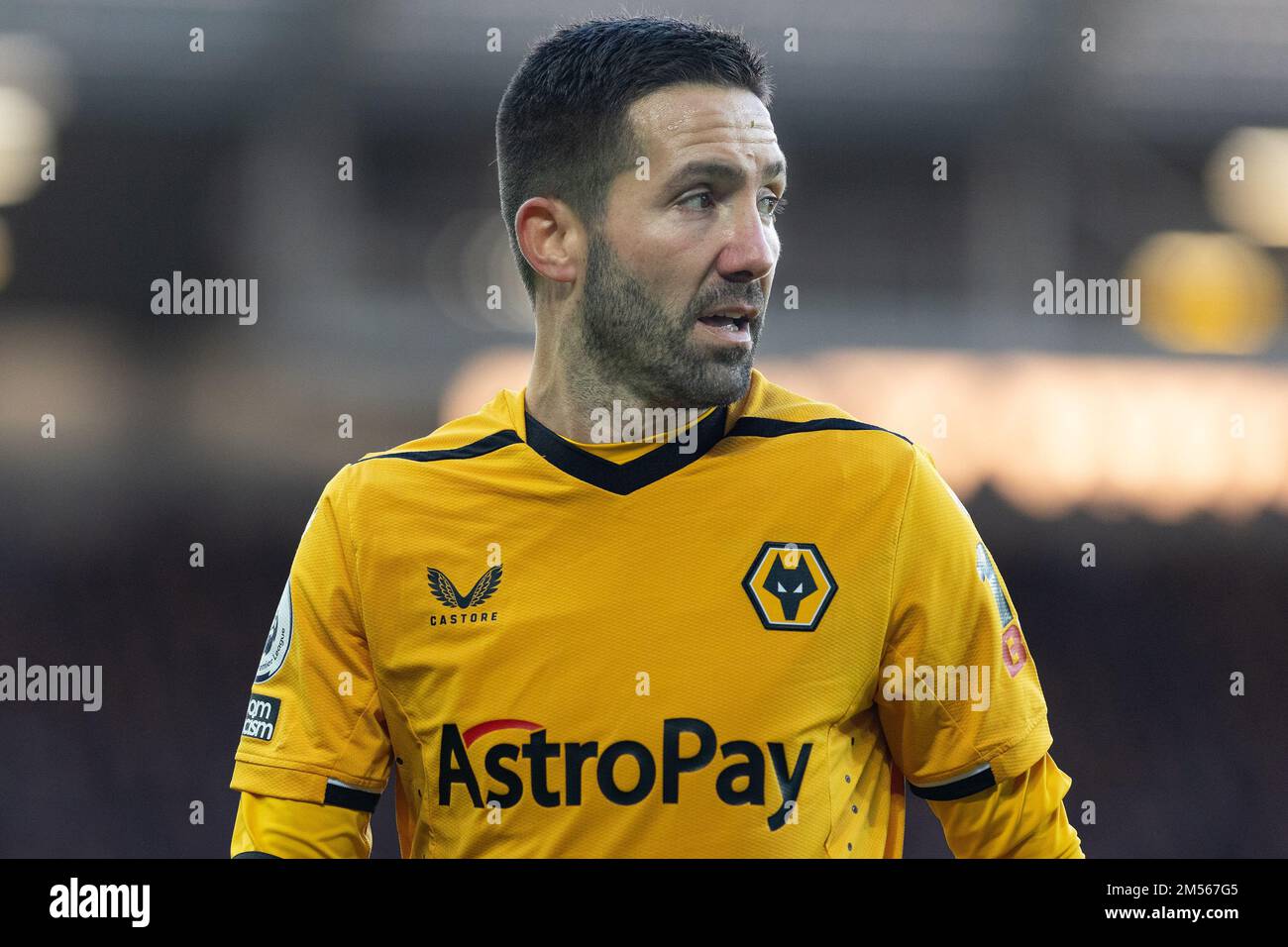 João Moutinho #28 of Wolverhampton Wanderers during the Premier League ...