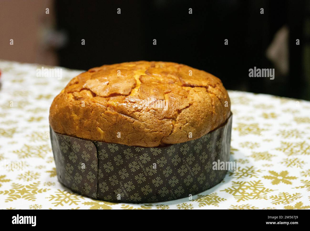 Easter orthodox sweet bread. Traditional Italian Christmas Cake Stock ...