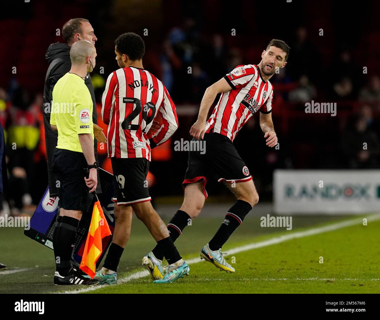 Sheffield, England, 26th December 2022. Chris Basham of Sheffield Utd ...