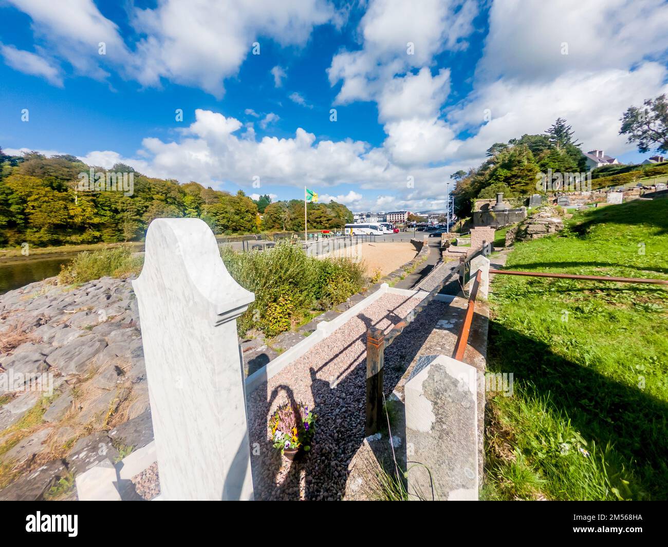 DONEGAL TOWN, IRELAND - SEPTEMBER 22 2022 : The historic Abbey ...
