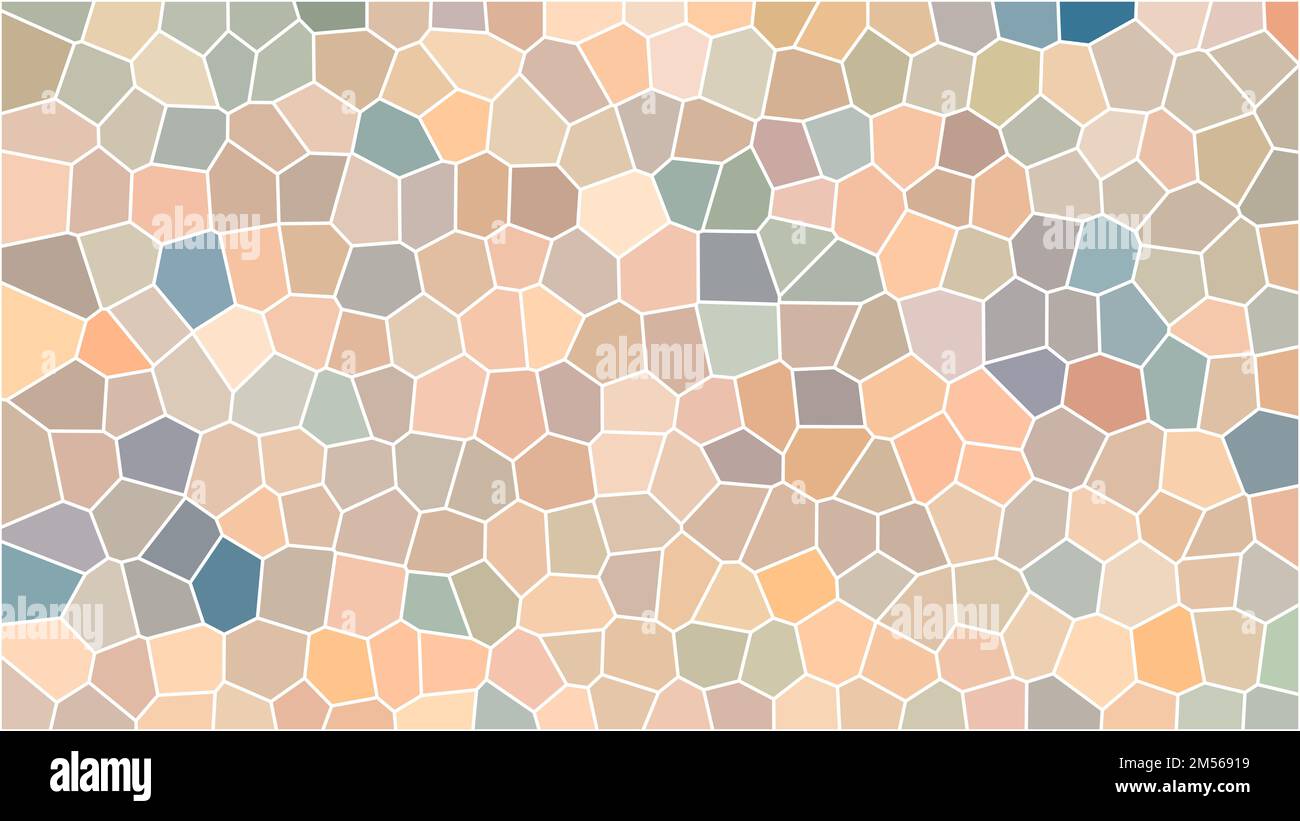 Color mosaic. High-resolution illustration for covers, banners, posters ...