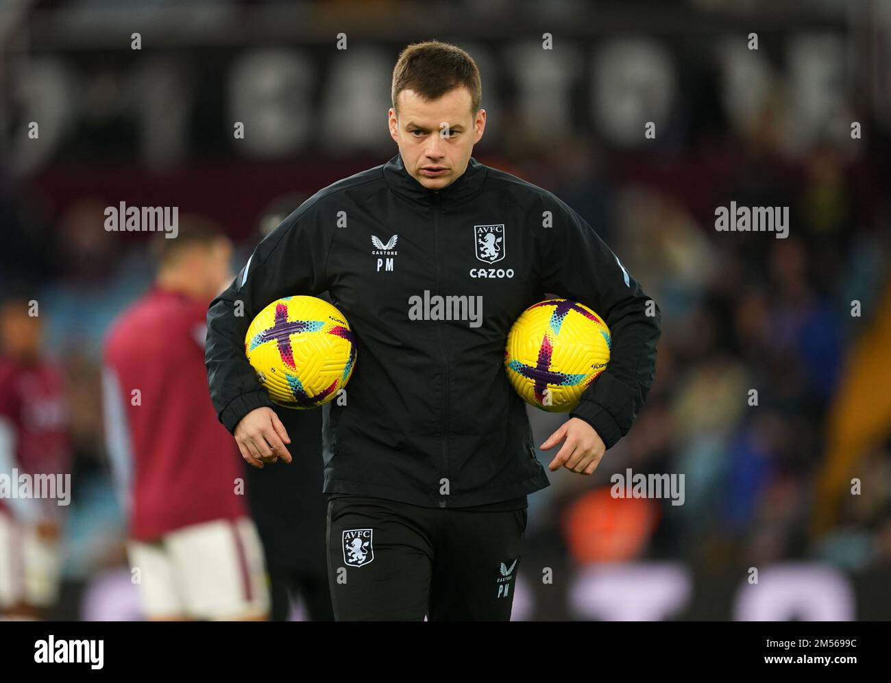 Aston Villa Physical Performance Coach Patrick Moore prior to the ...