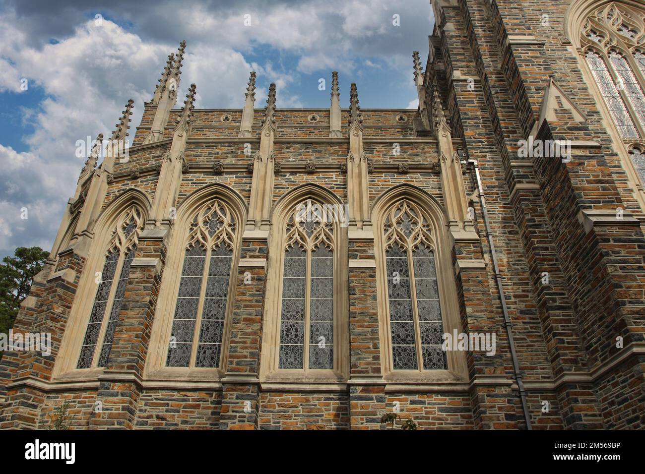 The exterior of Duke University Chapel, an iconic landmark on the ...