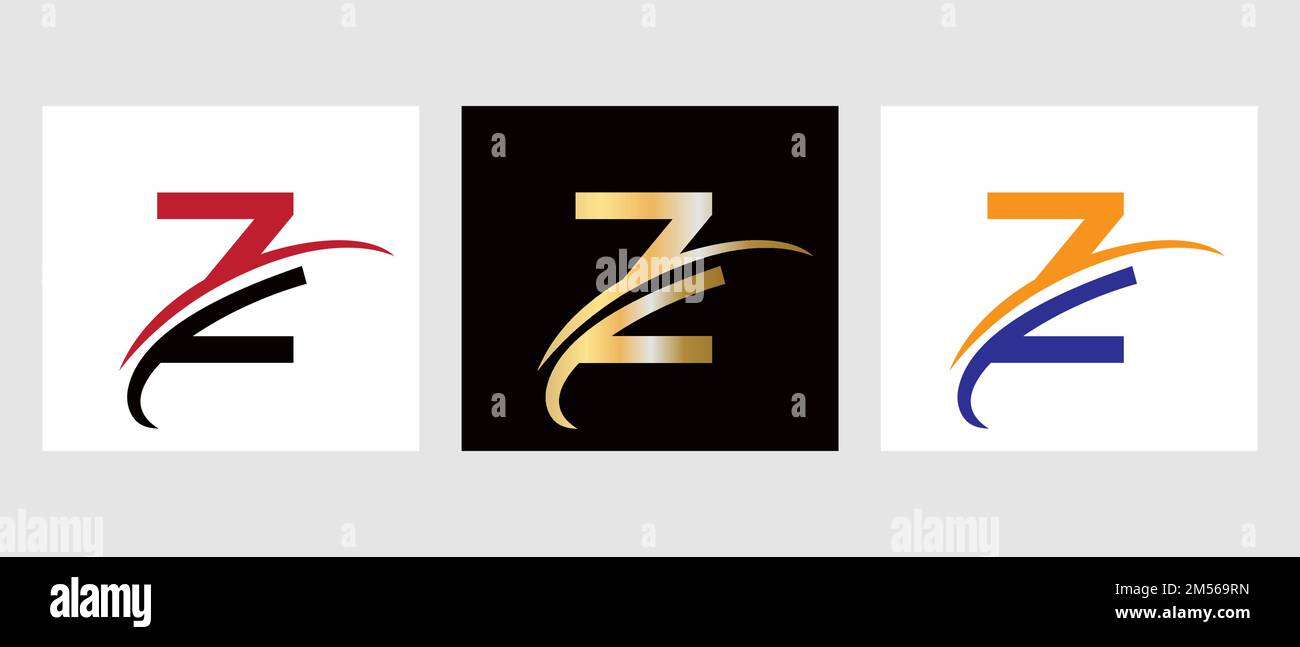 Monogram Z Letter Logotype Symbol. Letter Z Logo Design Template Stock ...