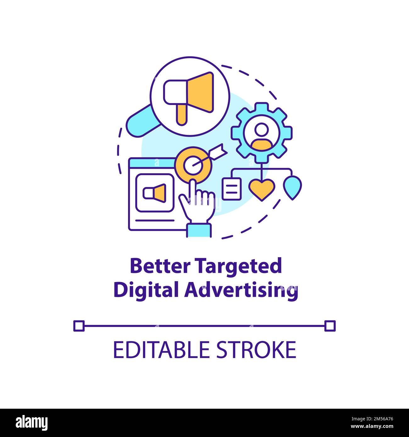 Targeted ads social media hi-res stock photography and images - Alamy