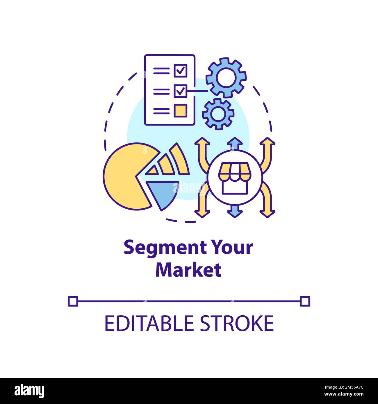 Market setup Cut Out Stock Images & Pictures - Alamy