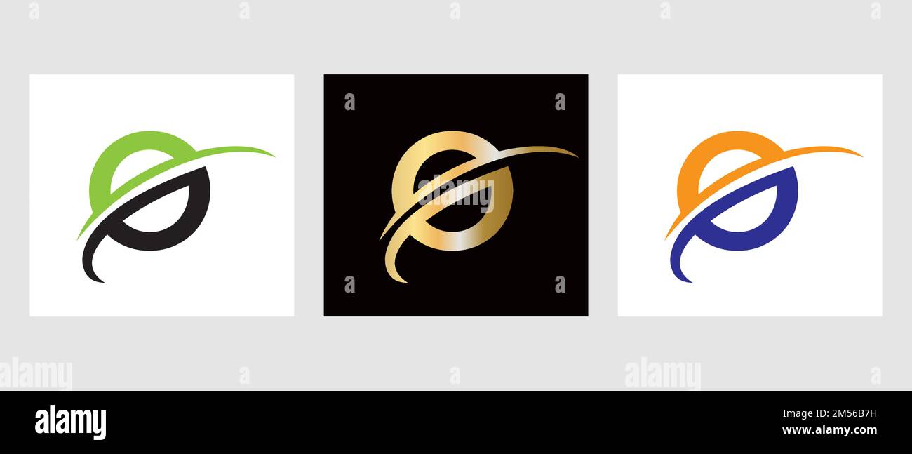 Monogram O Letter Logotype Symbol. Letter O Logo Design Template Stock ...