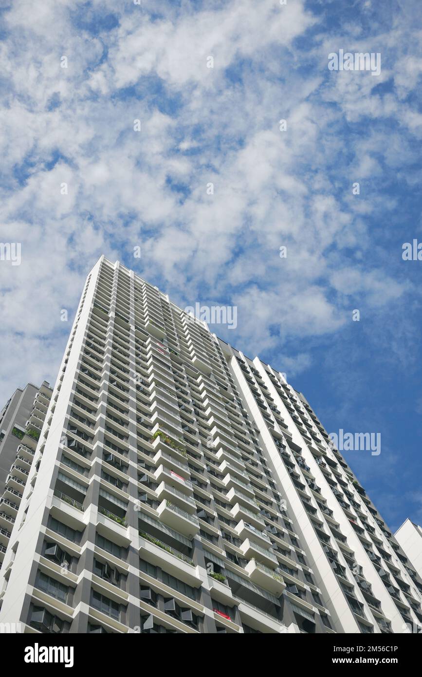 Singapore dawson 22 june 2022, low angle view of SkyVille at Dawson ...