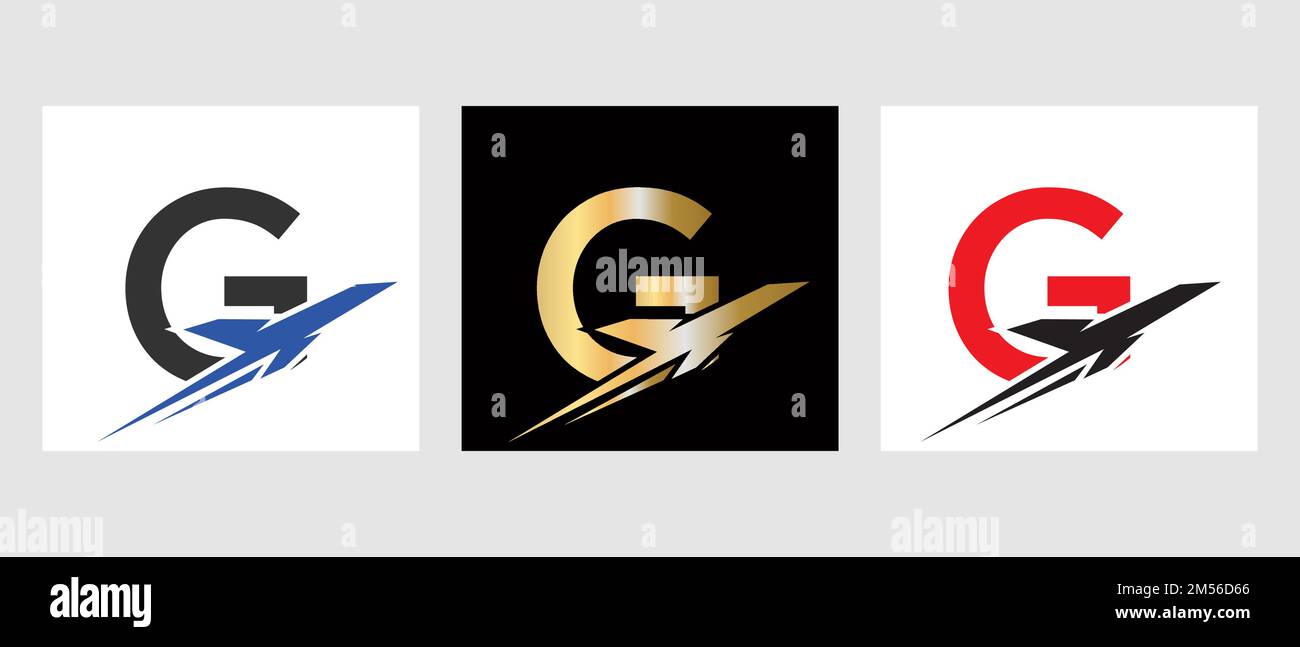 Tropical Travel Logo On Letter G Concept. Initial Letter G Travel Logo ...