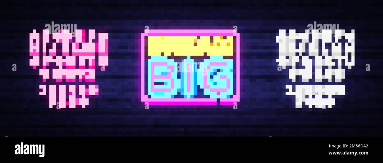 Dream Big Neon Text Vector. Dream Big neon sign, design template ...