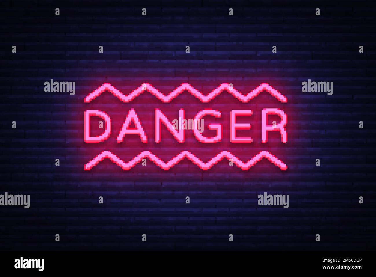 Warning stencil sign Stock Vector Images - Alamy