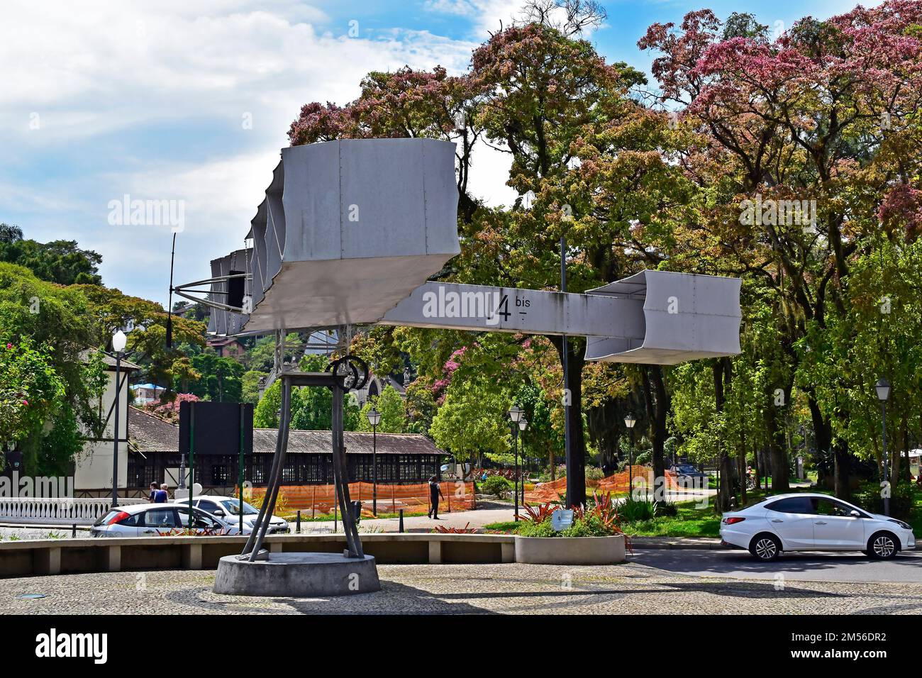 PETROPOLIS, RIO DE JANEIRO, BRAZIL - October 28, 2022: Monument to the ...