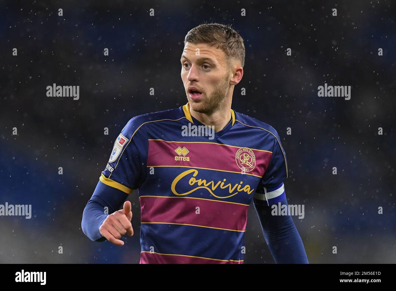 Sam Field #15 of QPR during the Sky Bet Championship match Cardiff City ...
