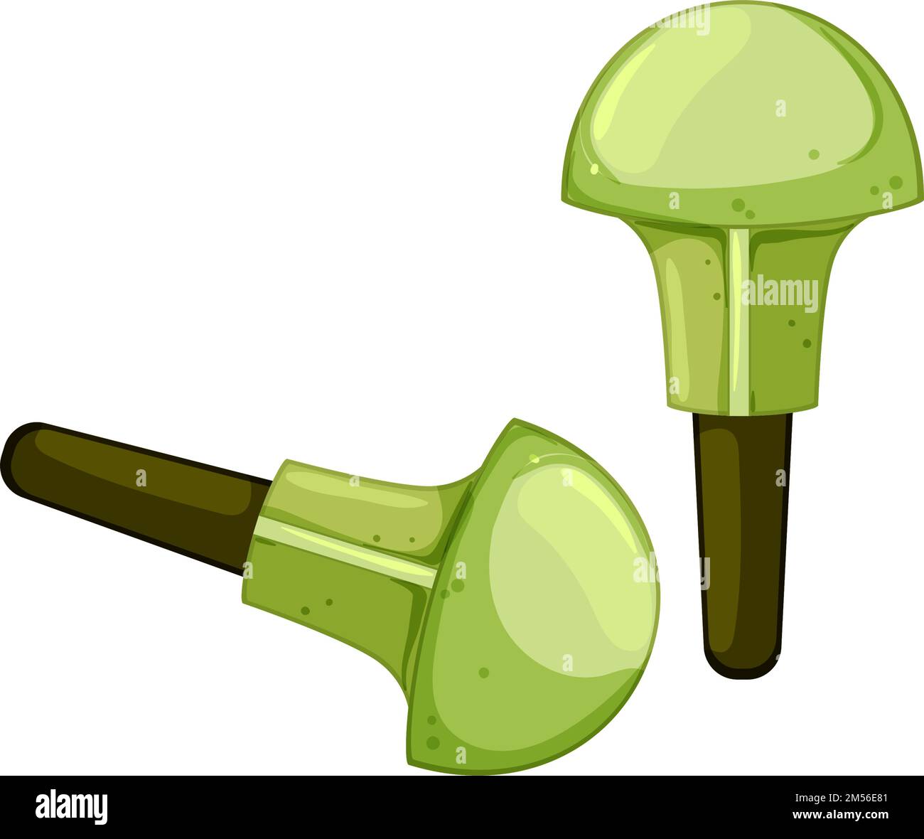 ear earplugs noise cartoon vector illustration Stock Vector Image & Art ...