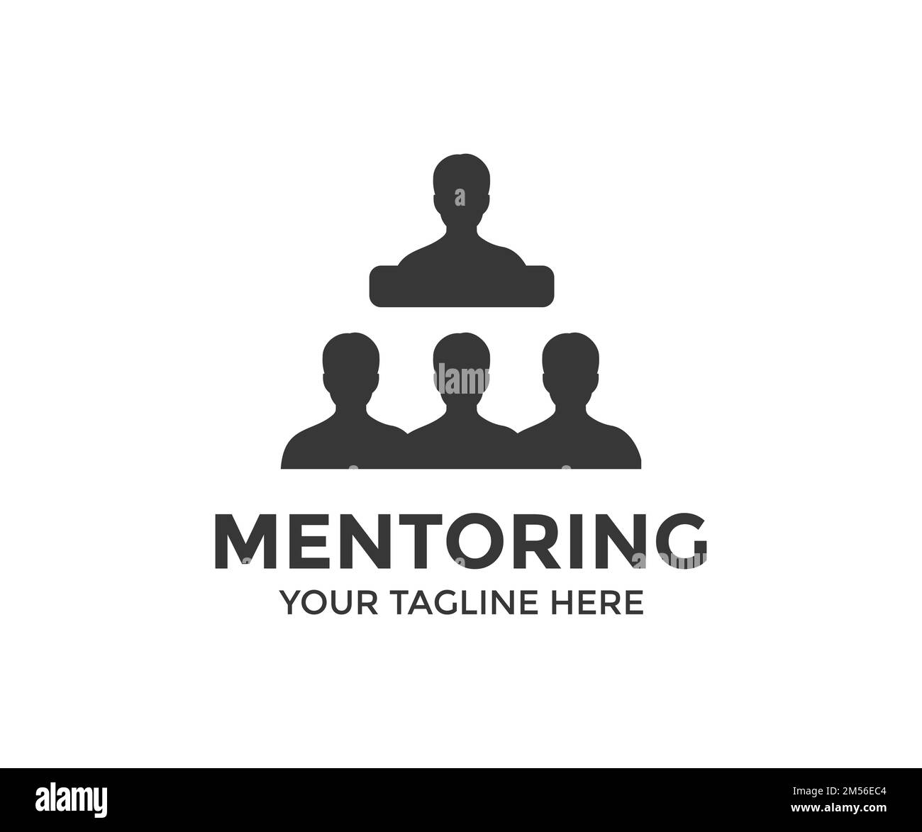 Mentoring Concept logo design. Banner Mentoring concept. Coaching ...