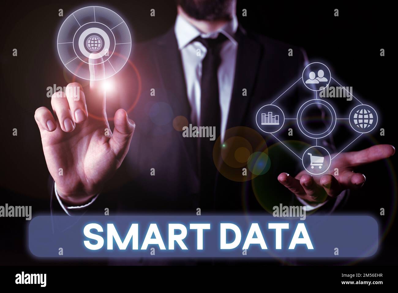 Text showing inspiration Smart Data. Word for digital information that ... Text showing inspiration Smart Data. Word for digital information that ...