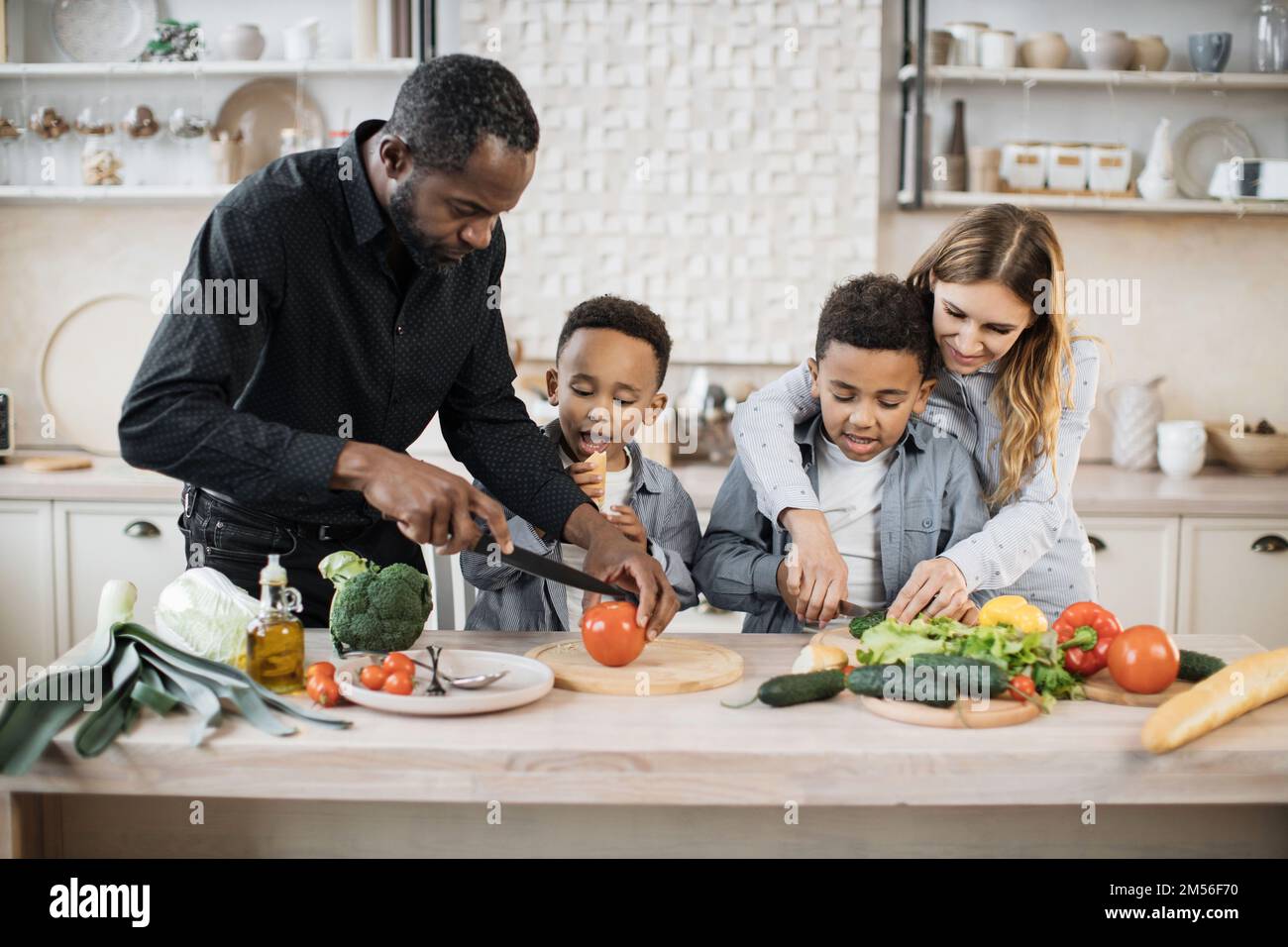 Kids Cooking With Parents