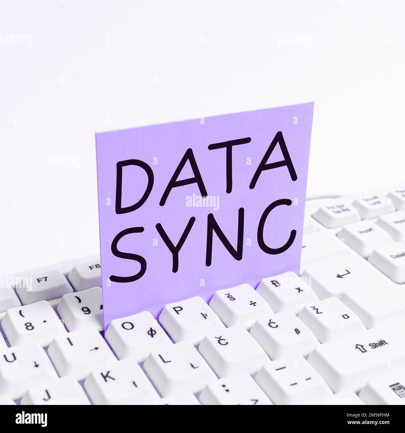 Inspiration showing sign Data Sync. Conceptual photo data that is continuously generated by ...