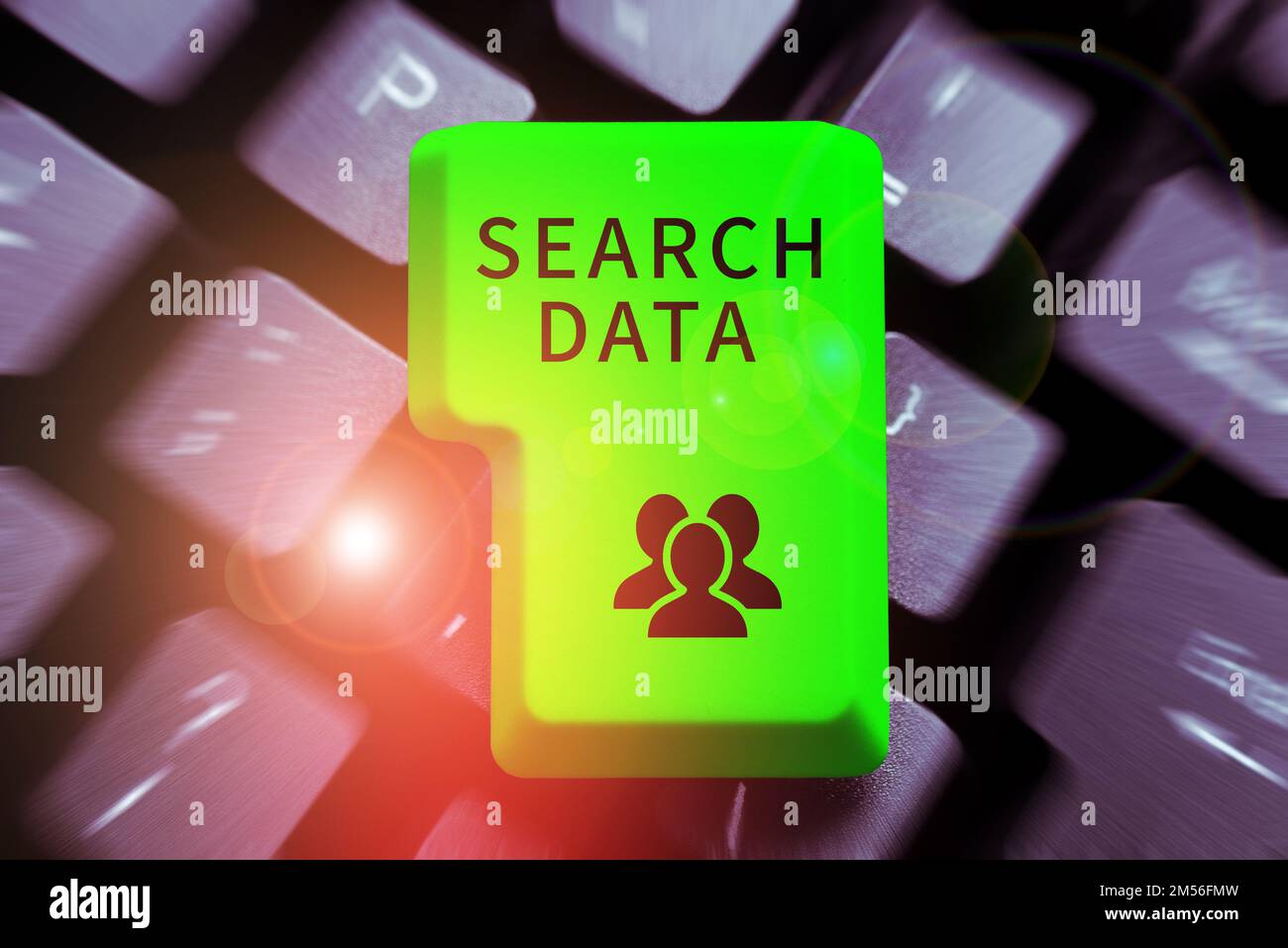 Inspiration showing sign Search Data, Word for efficient retrieval of specific items from a set ...