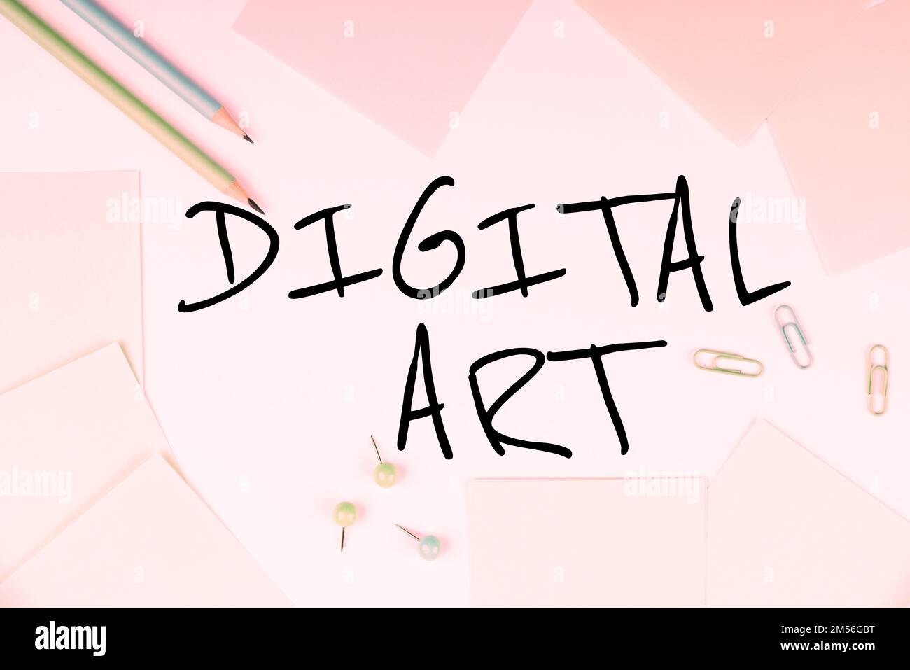 Hand writing sign Digital Art. Business idea use of skill and creative ...