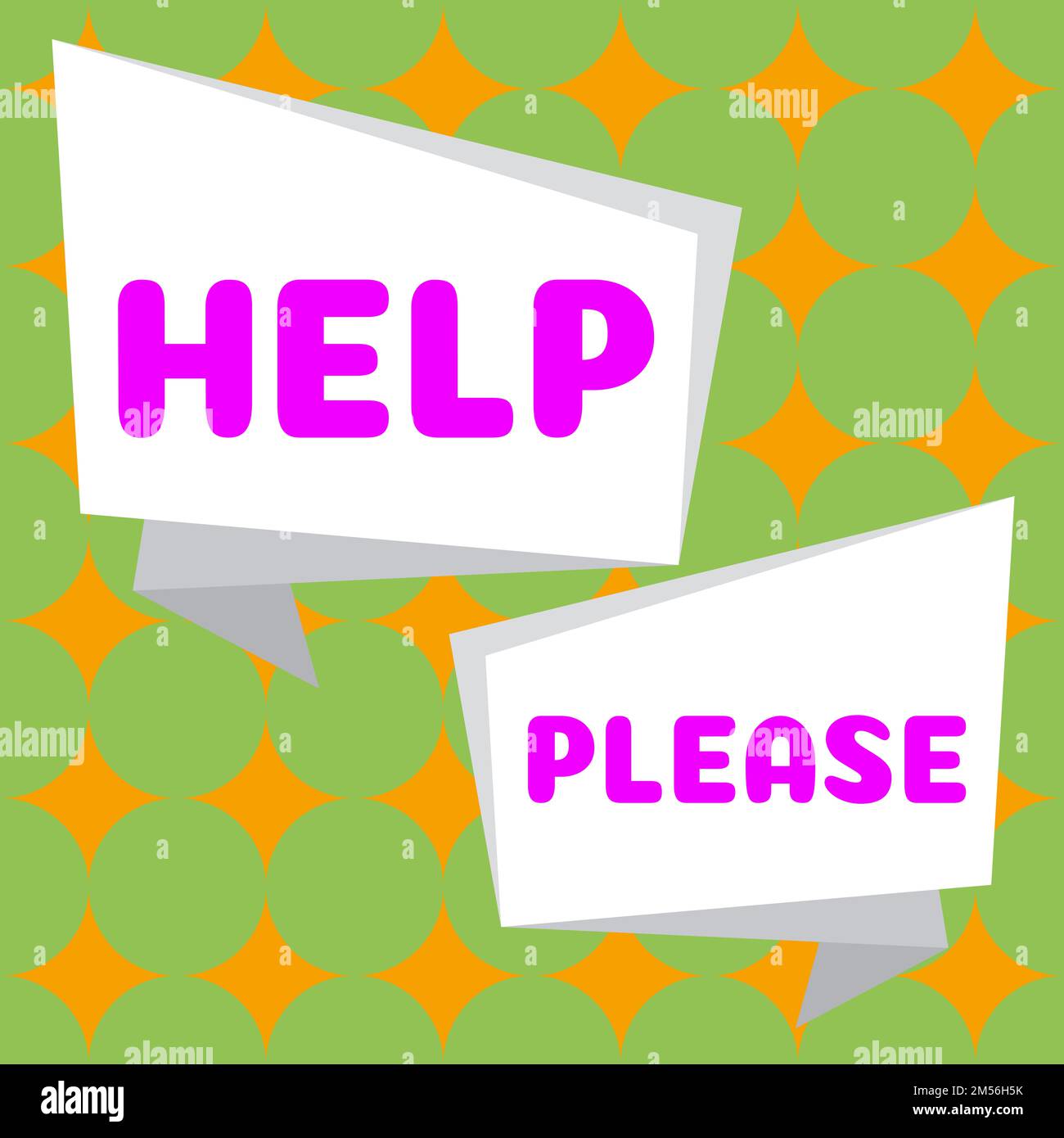 Hand writing sign Help Please. Concept meaning used to make a request ...