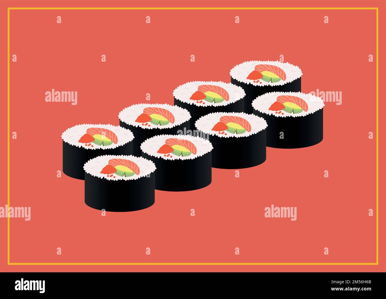 Wasabi and pink Stock Vector Images - Alamy