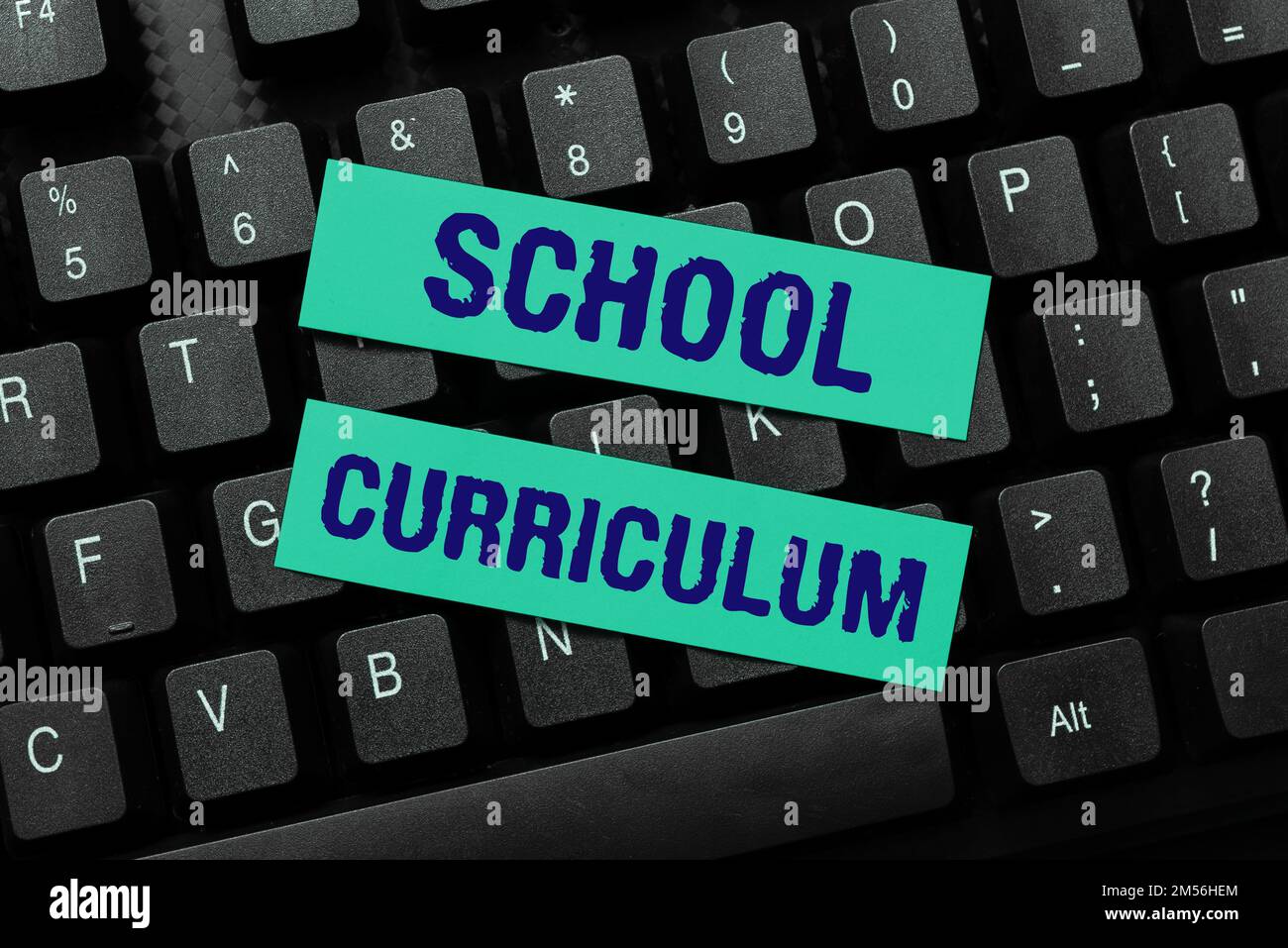 Sign displaying School Curriculum. Conceptual photo designed to provide ...