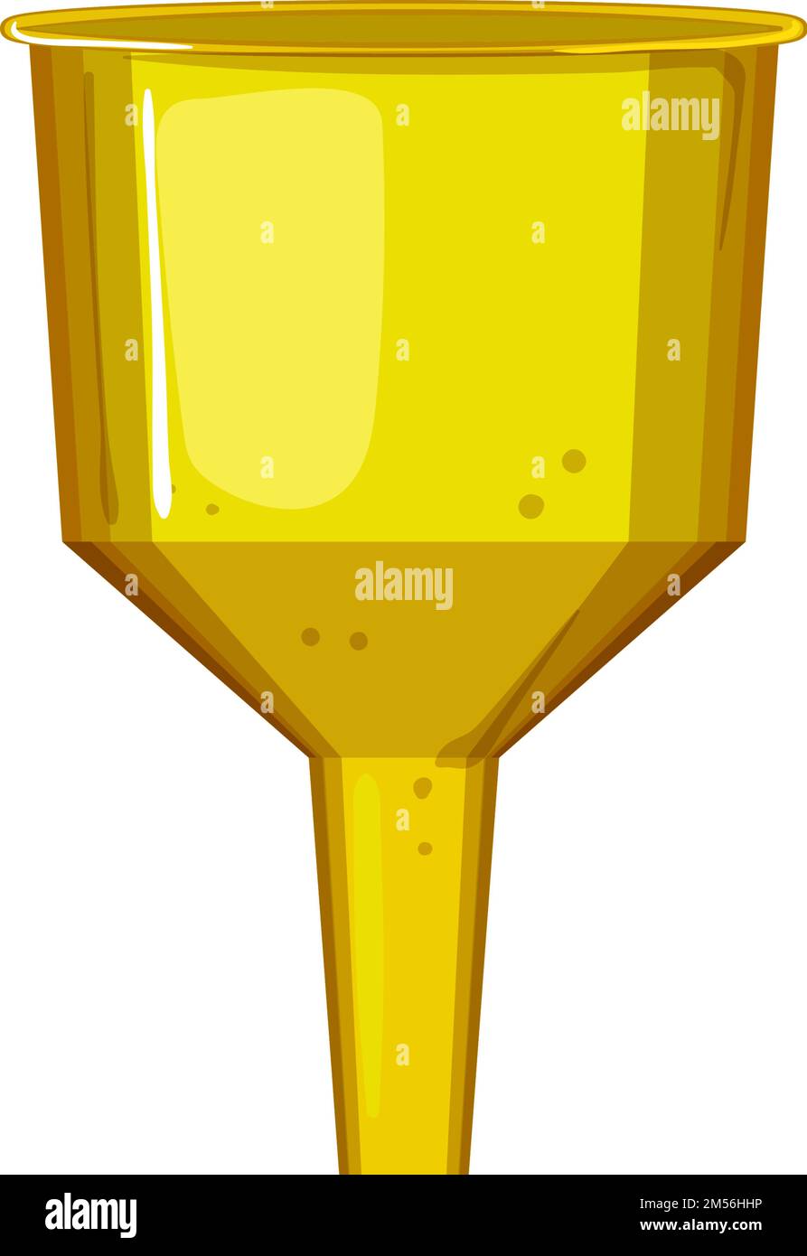 marketing funnel business cartoon vector illustration Stock Vector ...