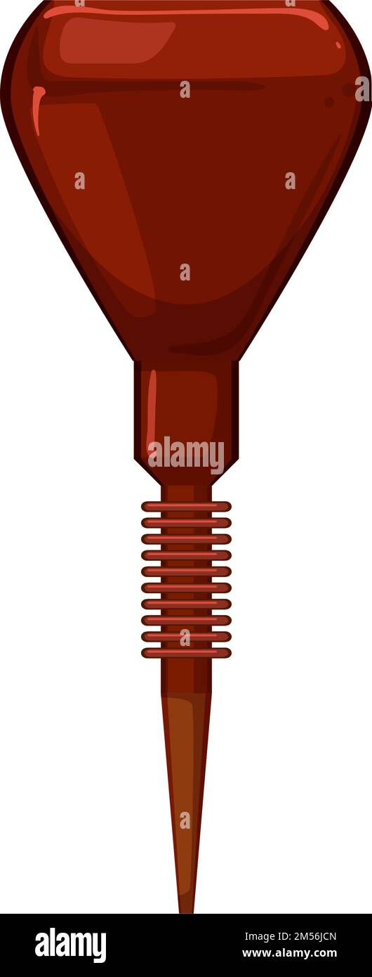 strategy funnel business cartoon vector illustration Stock Vector Image ...