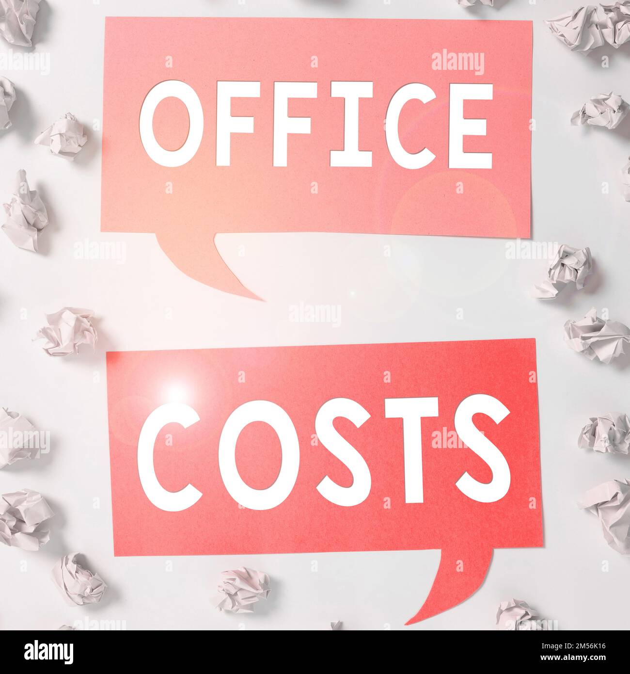 Handwriting text Office Costs, Business showcase amount of money paid ...