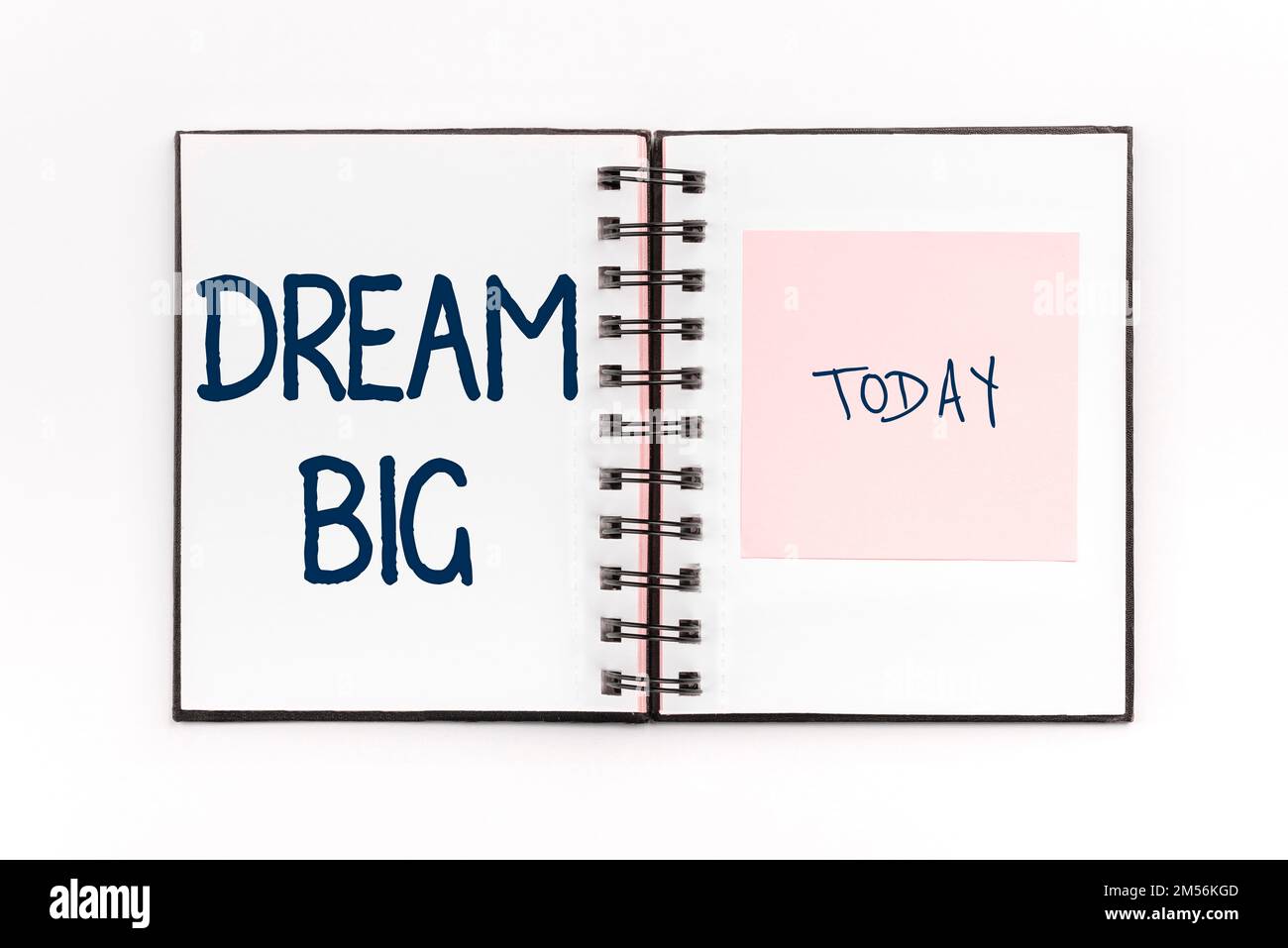 Inspiration showing sign Dream Big. Concept meaning To think of ...