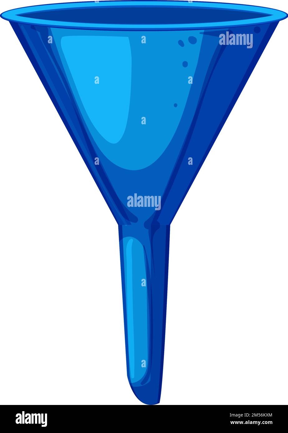 sales funnel business cartoon vector illustration Stock Vector Image ...