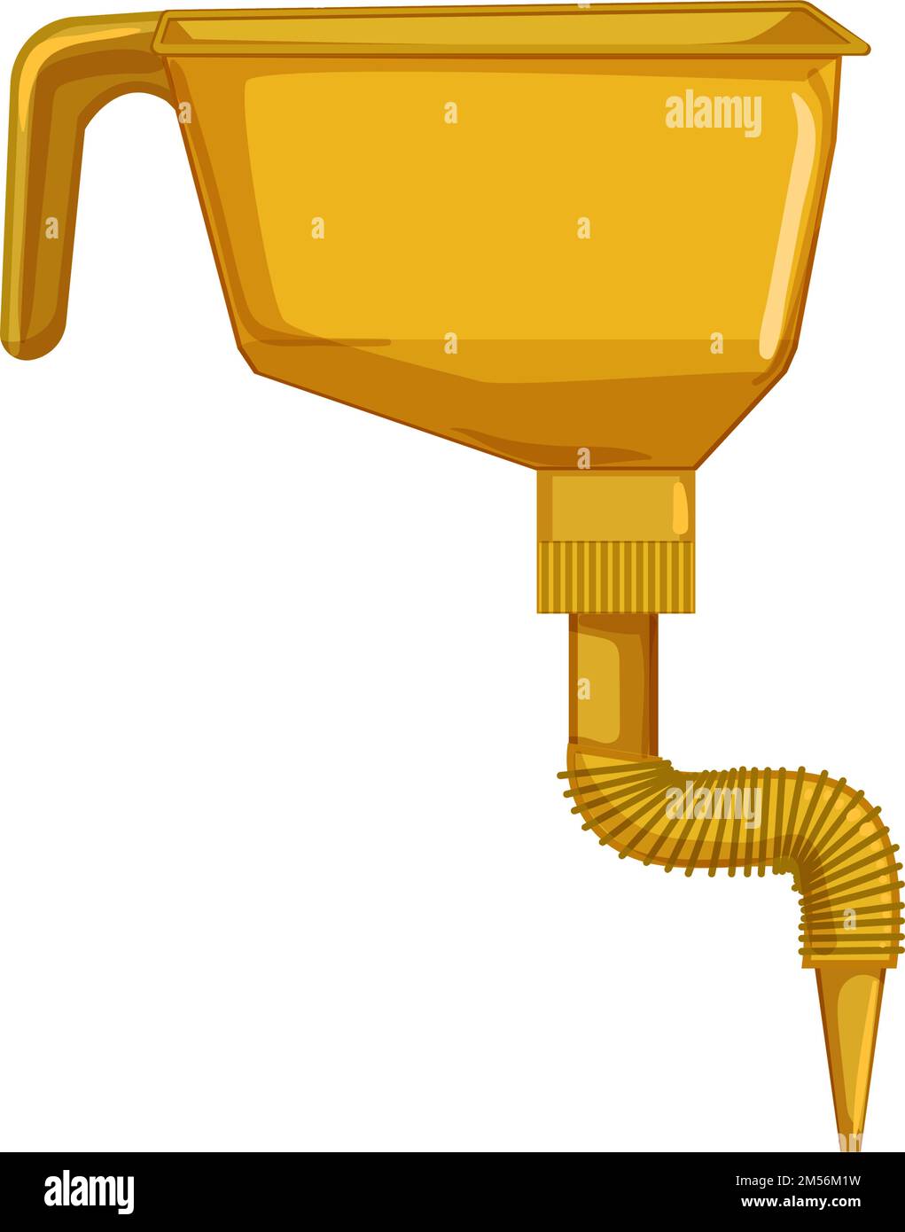 pyramid funnel business cartoon vector illustration Stock Vector Image ...