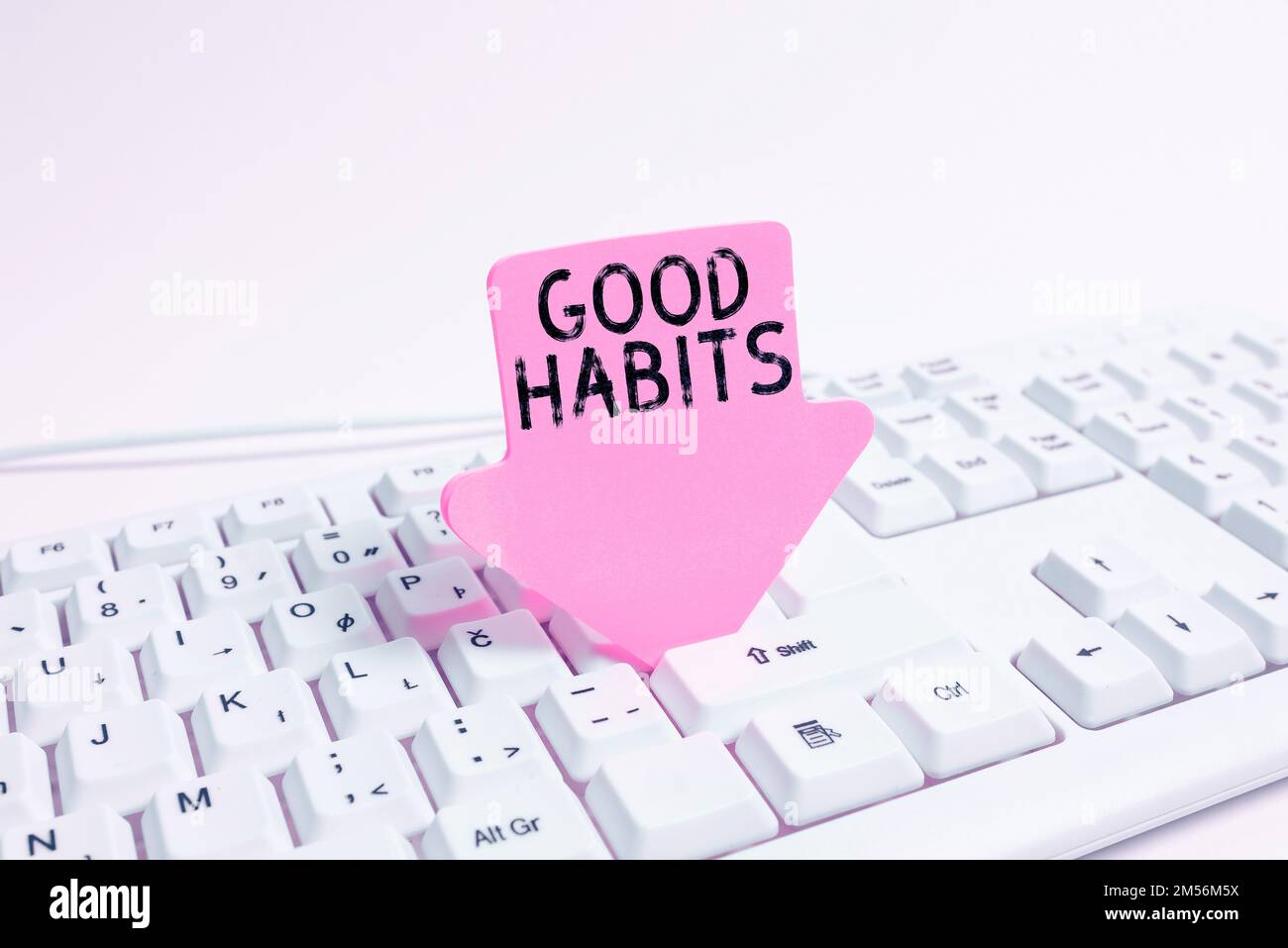 Conceptual caption Good Habits. Internet Concept behaviour that is ...
