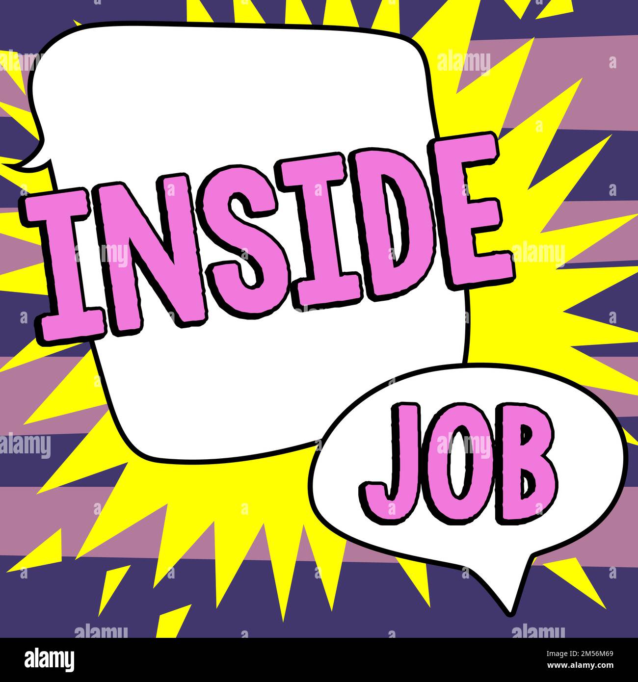 Conceptual caption Inside Job. Internet Concept done with the help of ...